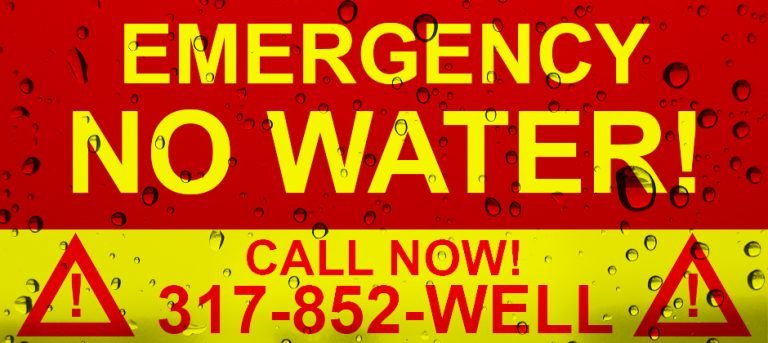 Indianapolis No Water Emergency Services | C&J Well Co.